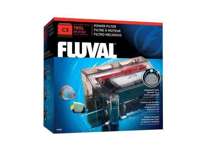 Fluval C3 Hang On Power Filter 580Lh 190L - Bespoke Aquariums
