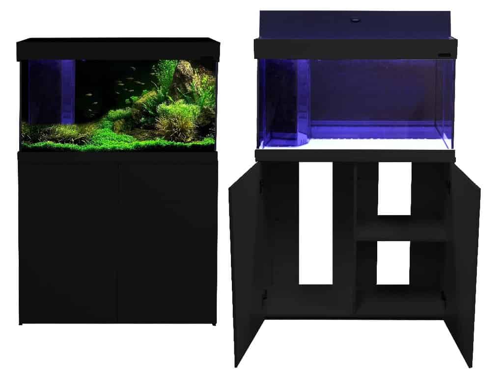 Aquatica 160 Aquarium Set Black - Bespoke Aquariums
