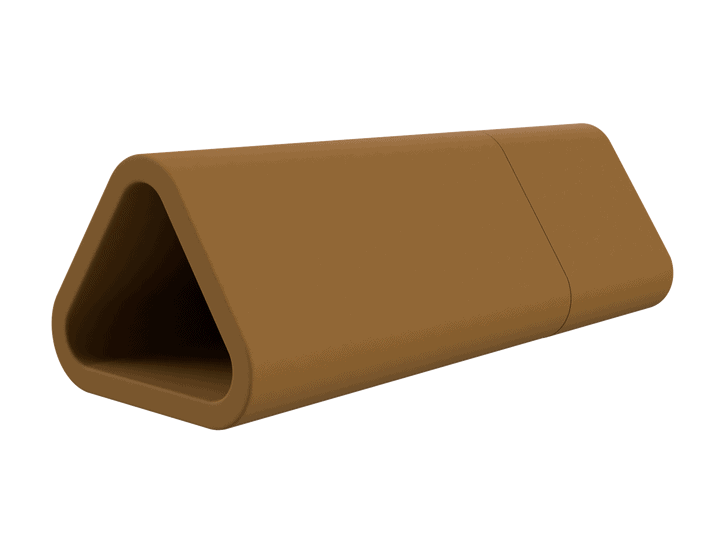 EZYCAVE - TRIANGLE | LIGHT BROWN - Bespoke Aquariums