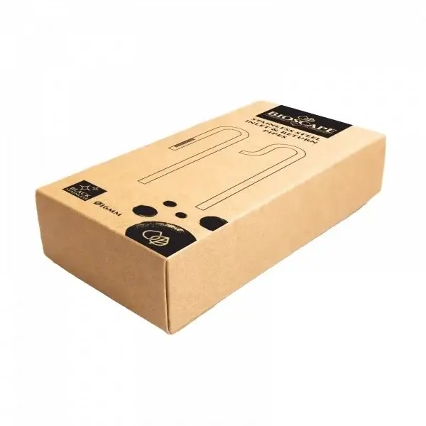 Bioscape 16mm Black Stainless Steel Inlet/Outlet Set - Bespoke Aquariums