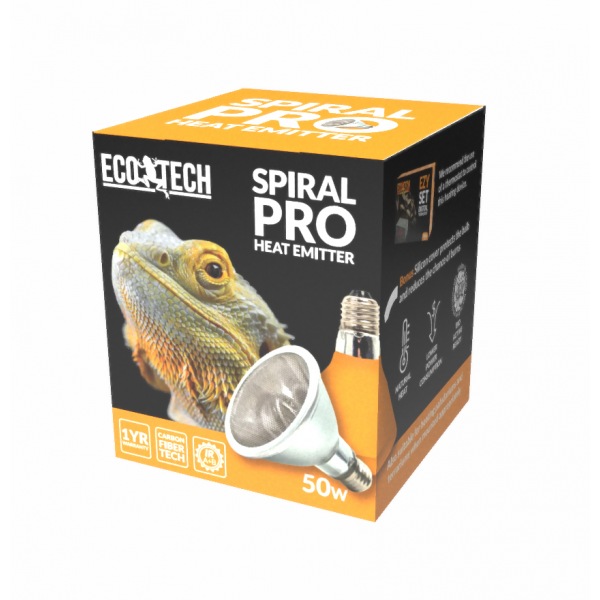 Eco Tech Spiral Heat Emitter 100W - Bespoke Aquariums
