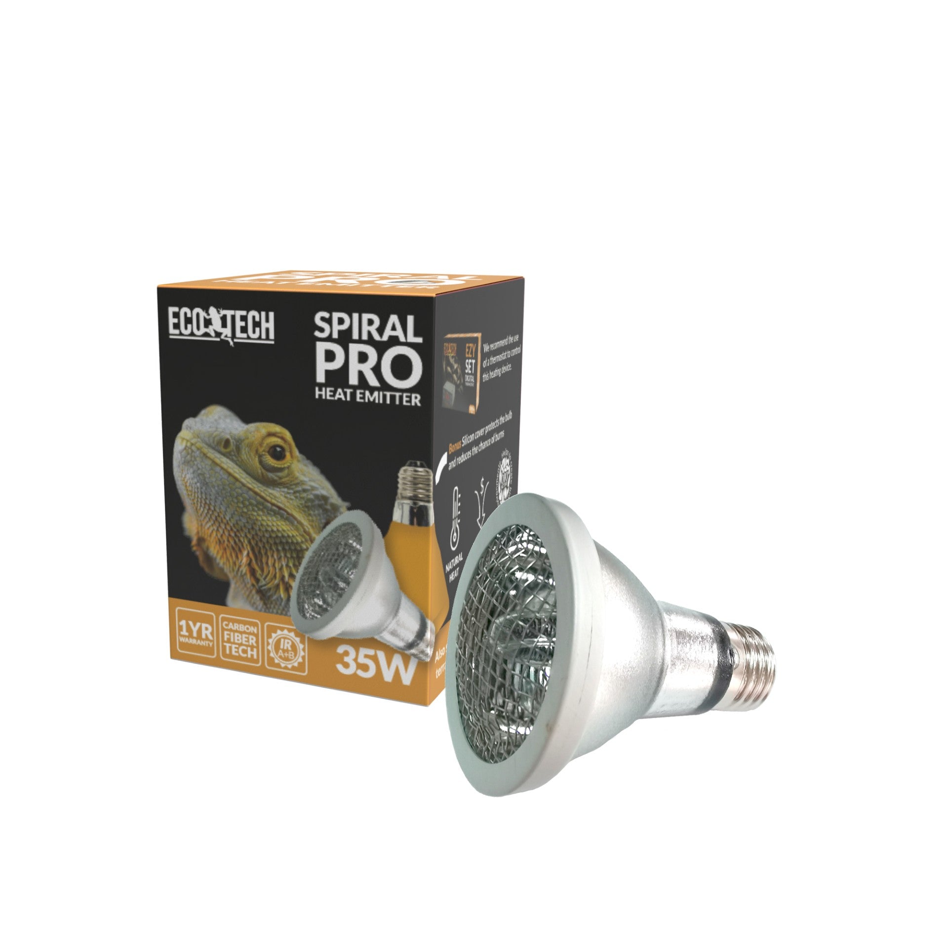 Eco Tech Spiral Heat Emitter 35w - Bespoke Aquariums
