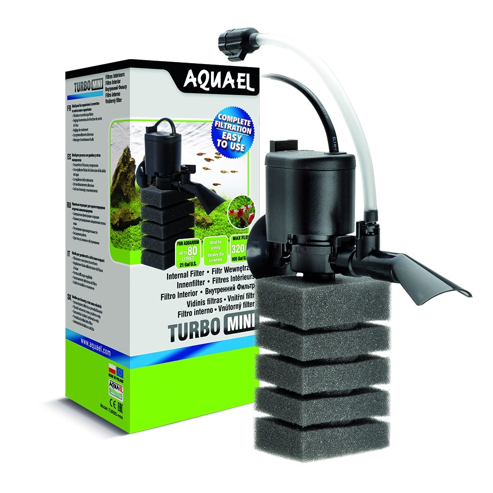 Aquael Turbo Mini Internal Filter (Dense Sponge) - Bespoke Aquariums