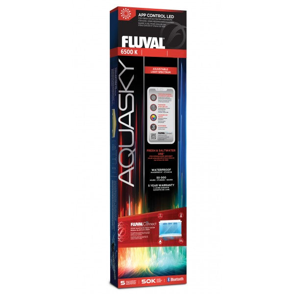 Fluval LED Aquasky RGB+W 3.0 33w 115 - 146.4cm Wifi & BT - Bespoke Aquariums