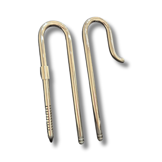 Stainless Steel Lily Pipe Full Set 16/22mm - Bespoke Aquariums