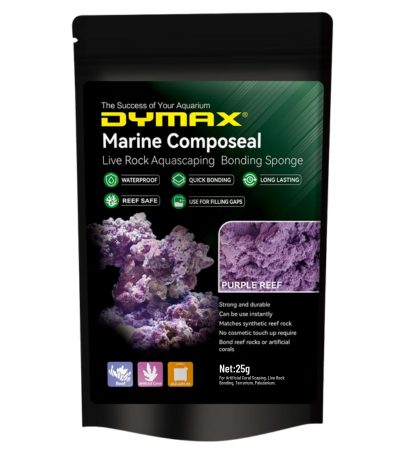 DYMAX MARINE COMPOSEAL PURPLE REEF 25G - Bespoke Aquariums
